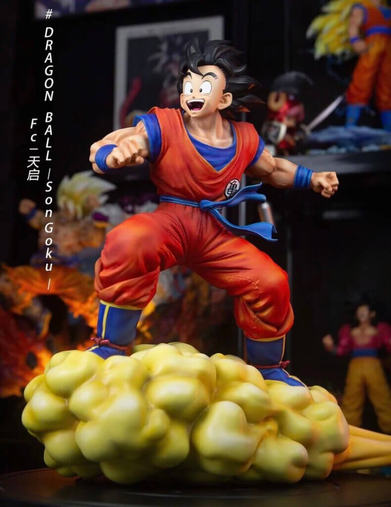 Figure Class - Goku On Nimbus Statue 1/4 | Resin Amigo