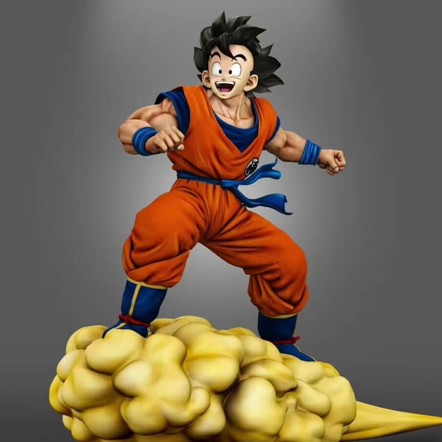 Figure Class - Goku On Nimbus Statue 1/4 | Resin Amigo