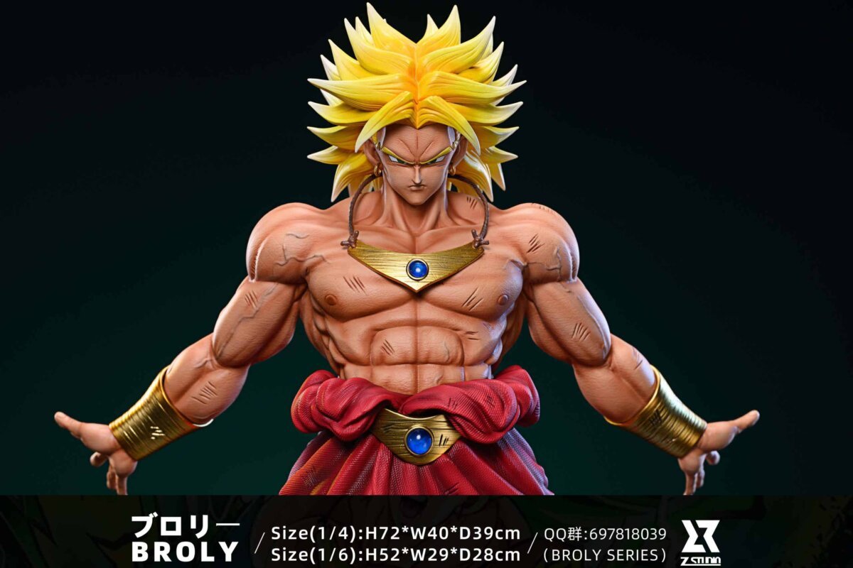 Z Studio - SSJ Broly Statue 1/6 | Resin Amigo