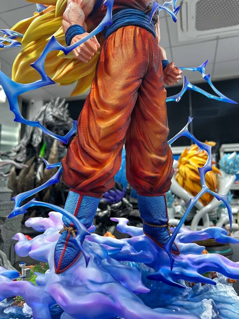 BUU Studio - SSJ3 Goku Custom Repaint Statue | Resin Amigo